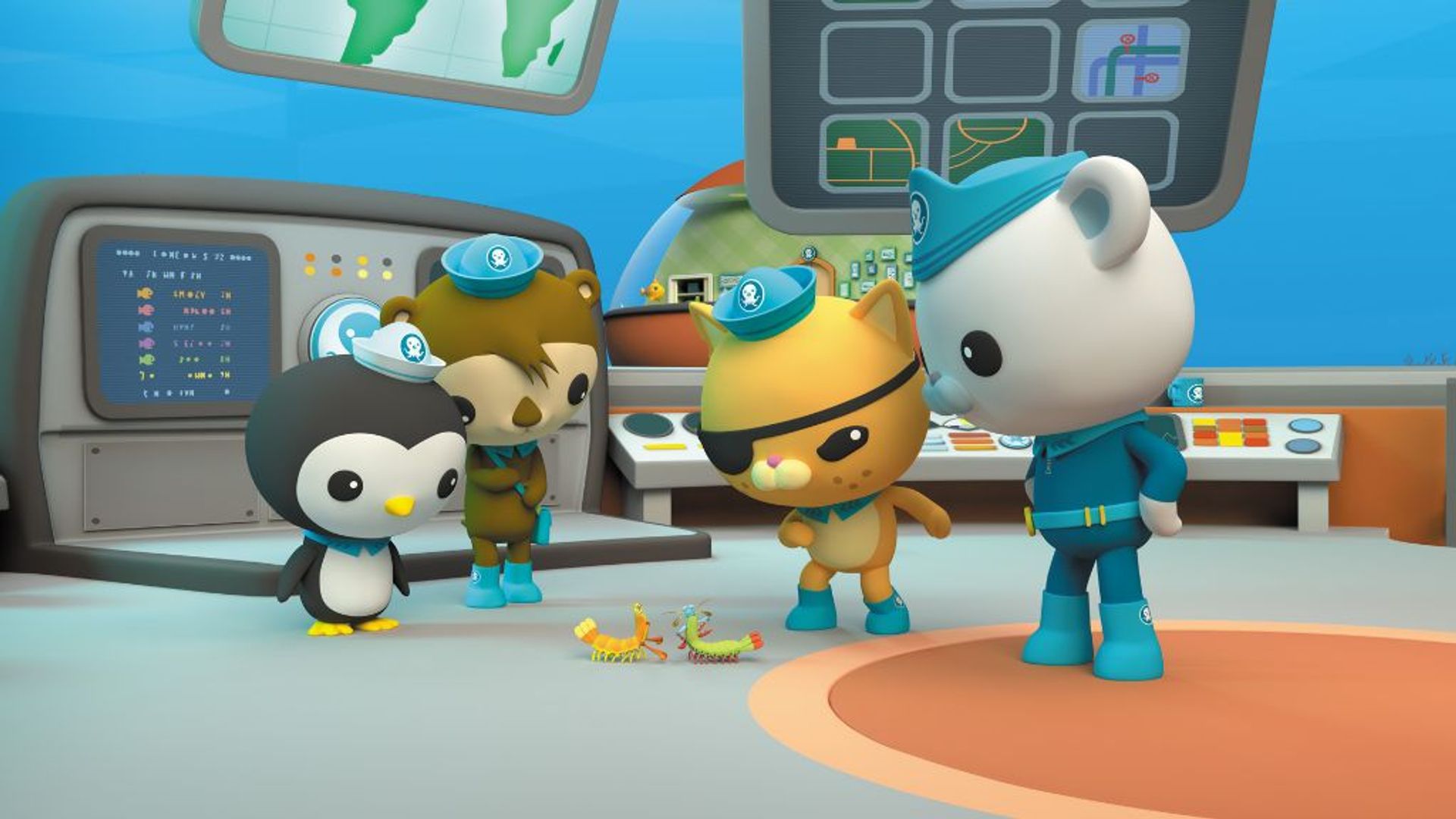 Octonots | a'r Berdys Mantis | S4C Clic