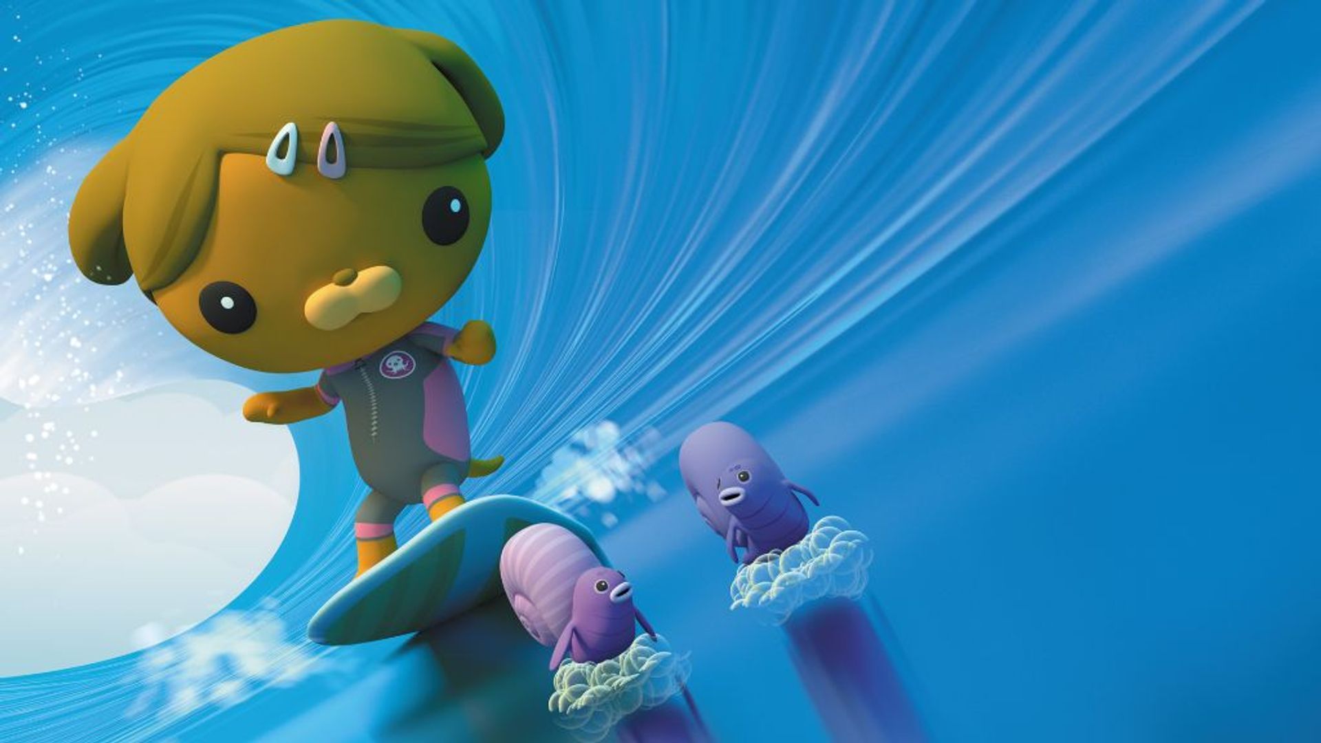 Octonots | a'r Malwod sy'n Syrffio | S4C Clic